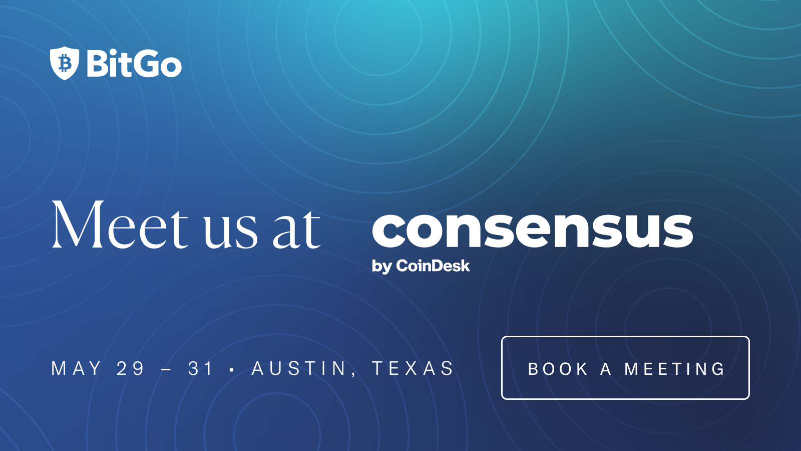 Meet us at Consensus 2024